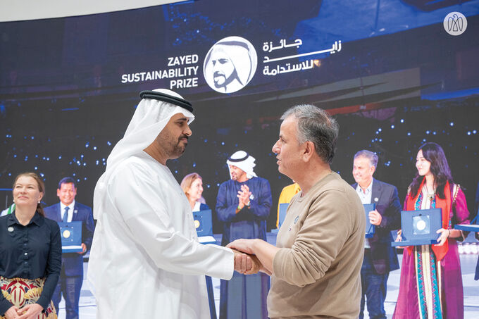 Theyab Bin Mohamed Bin Zayed Attends World Future Energy Summit 2024
